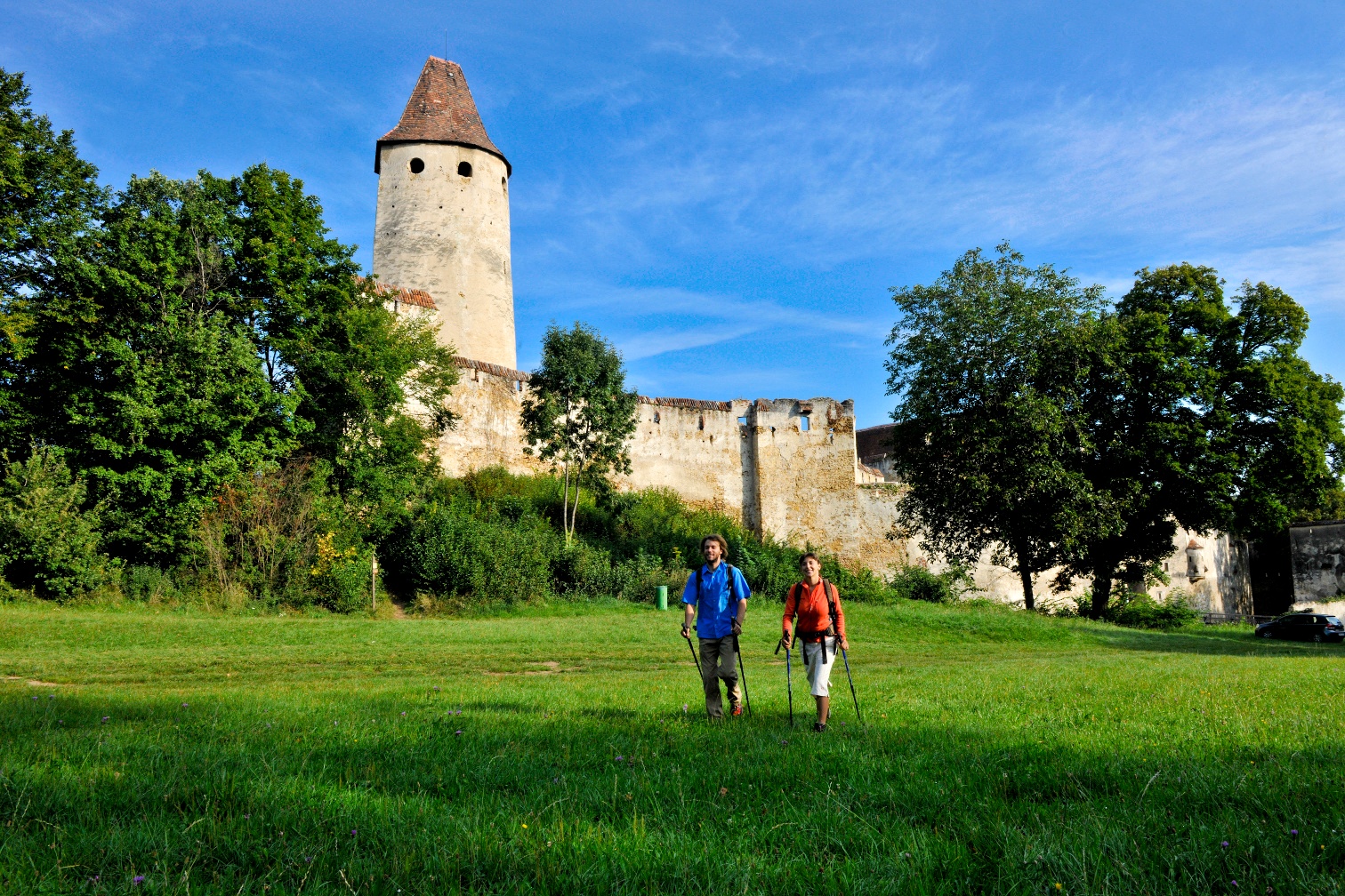 Meilensteinweg, Burg Seebenstein - Türkensturz